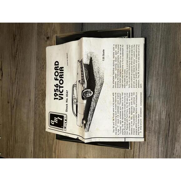 Toys | Amt 1956 Ford Victoria Model Kit 125 Scale | Poshmark